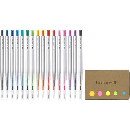 Amazon.com: uni Style Fit Single Color Slim Gel Ink Pen - 0.28 mm ...