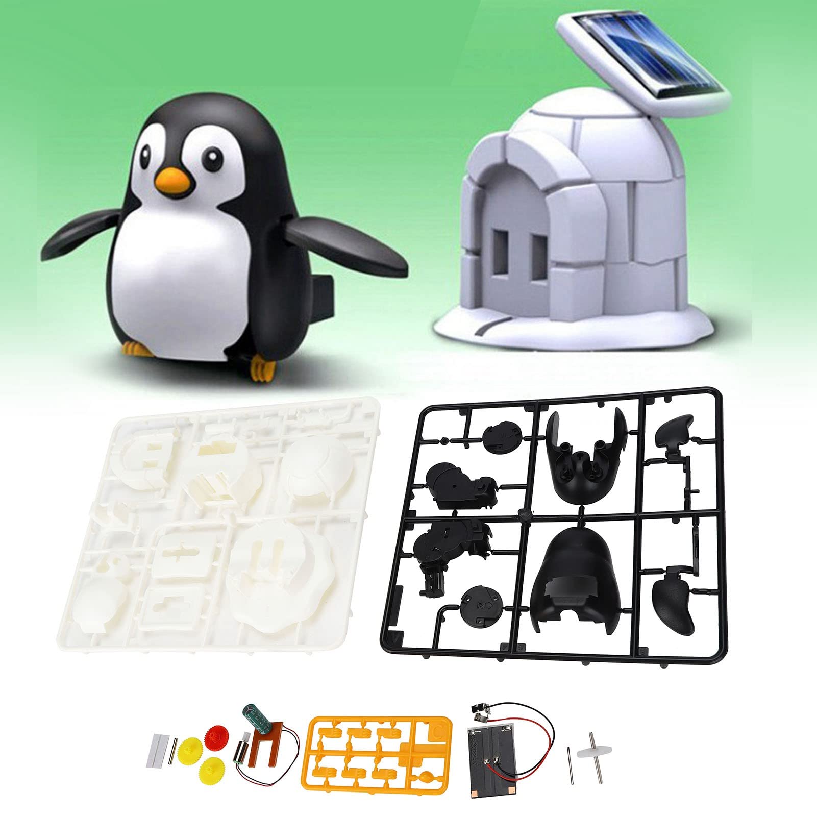 Solar Powered Toy Penguin Solar Penguin (KD 010) Solar Penguin And