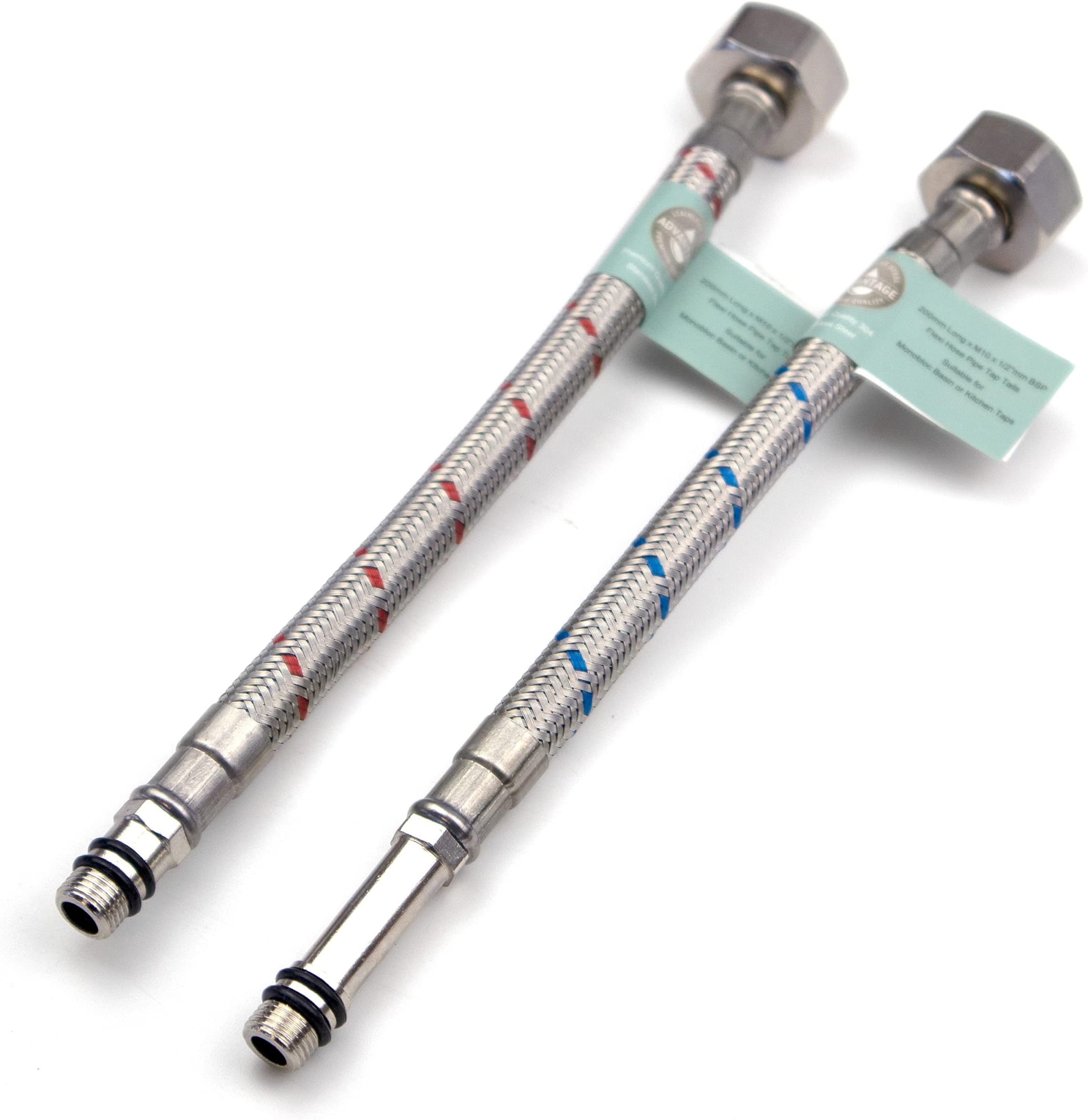 Flexible Hose Pipe Tap Tails for Monobloc Basin Or Kitchen Taps (900mm ...