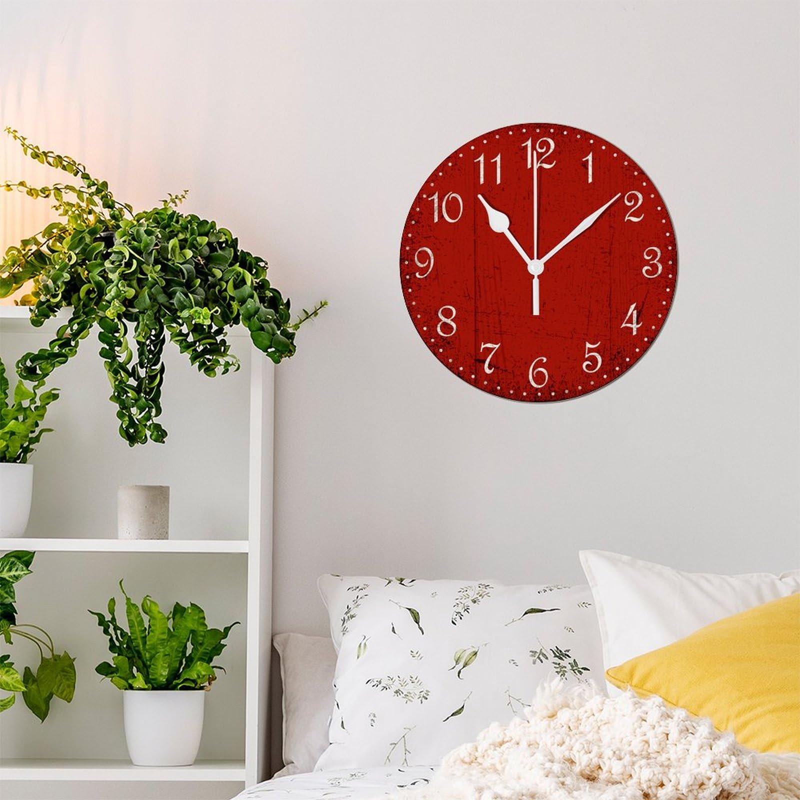 Rustic Red Wall Clock Rustic Red Barn Red Wall Clock Rustic Red Barn