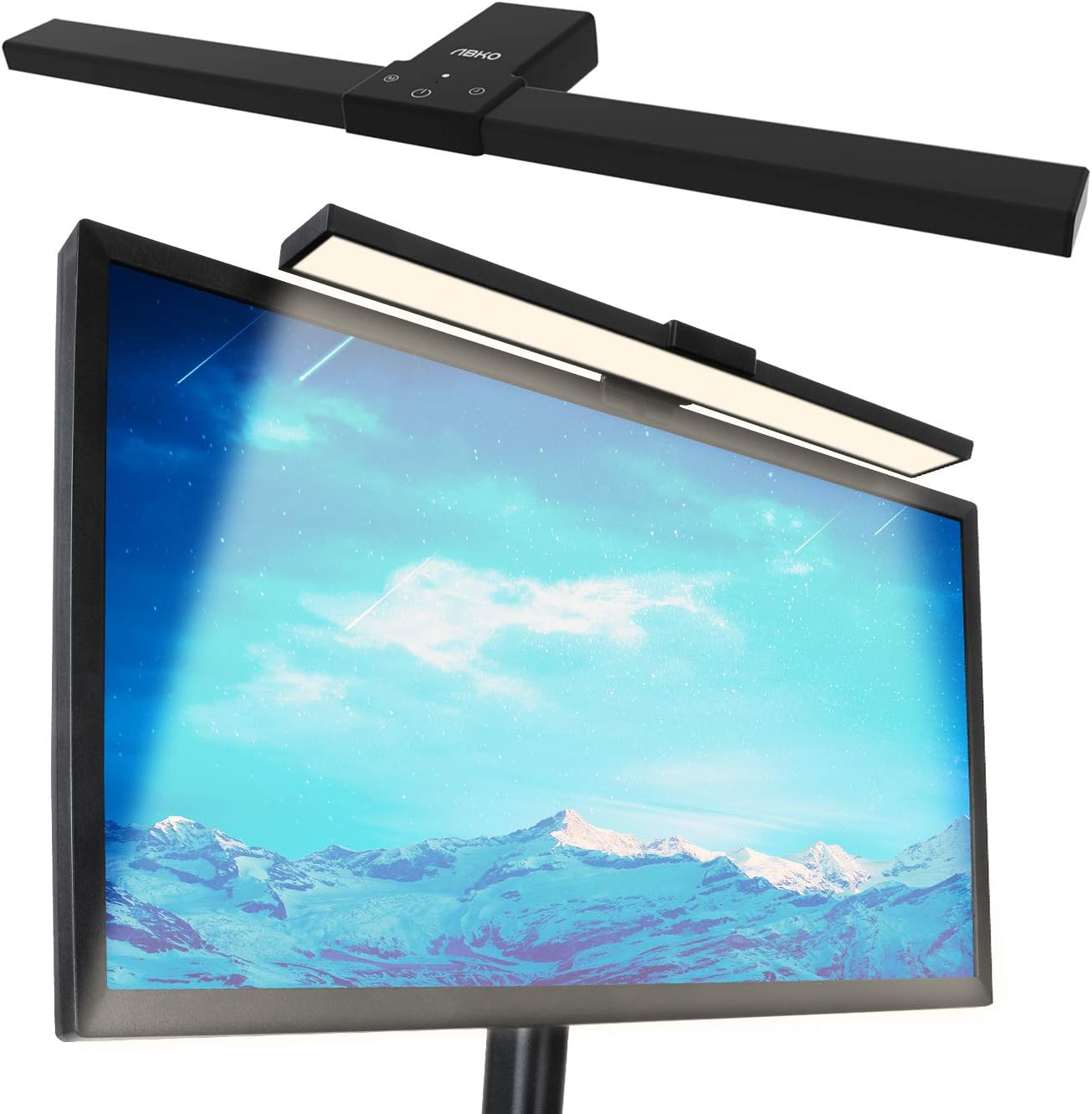 Amazon.com: VIVO Universal LED Curved Computer Monitor Light Bar, USB ...