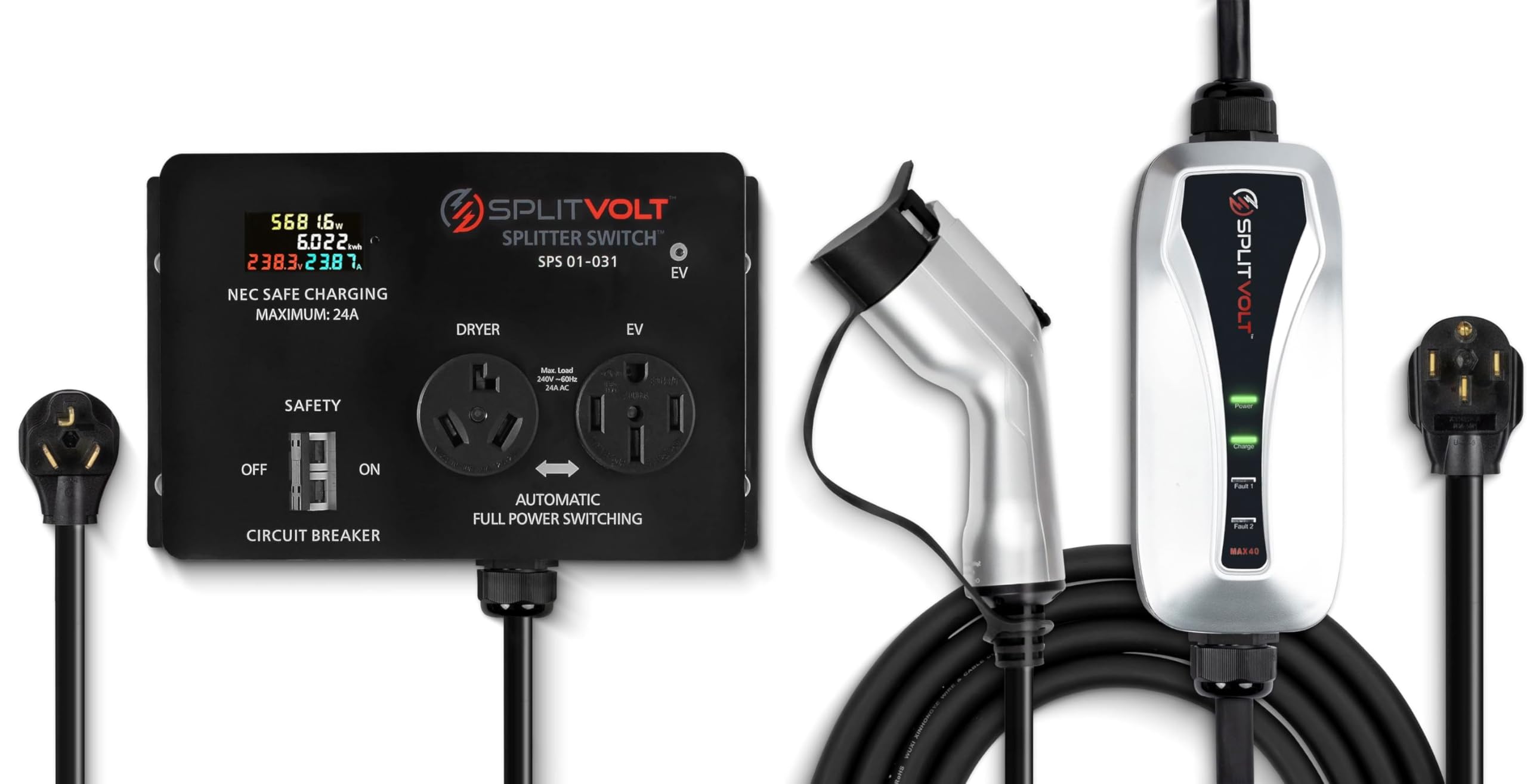 Amazon.com: Splitvolt 24 Amp Splitter Switch Save Thousands on Home ...