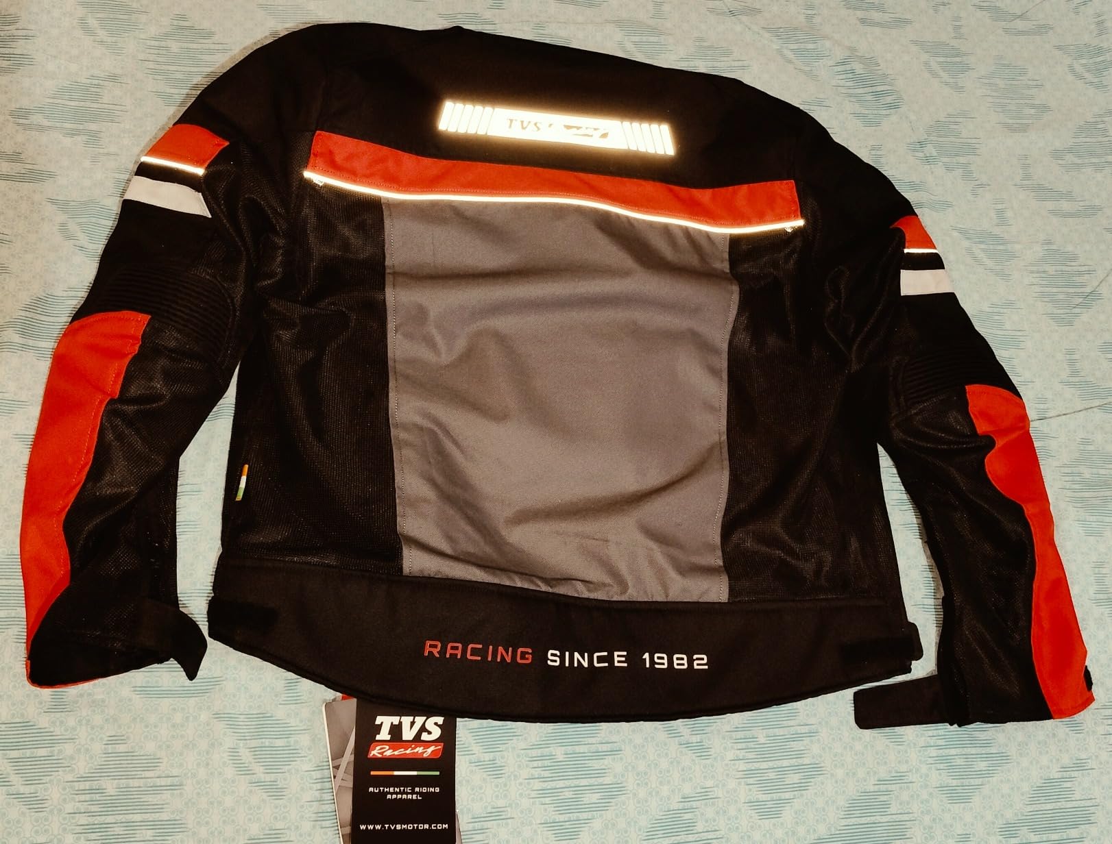 TVS Racing Street Striker Riding Jacket for Men-High Abrasion 600D ...