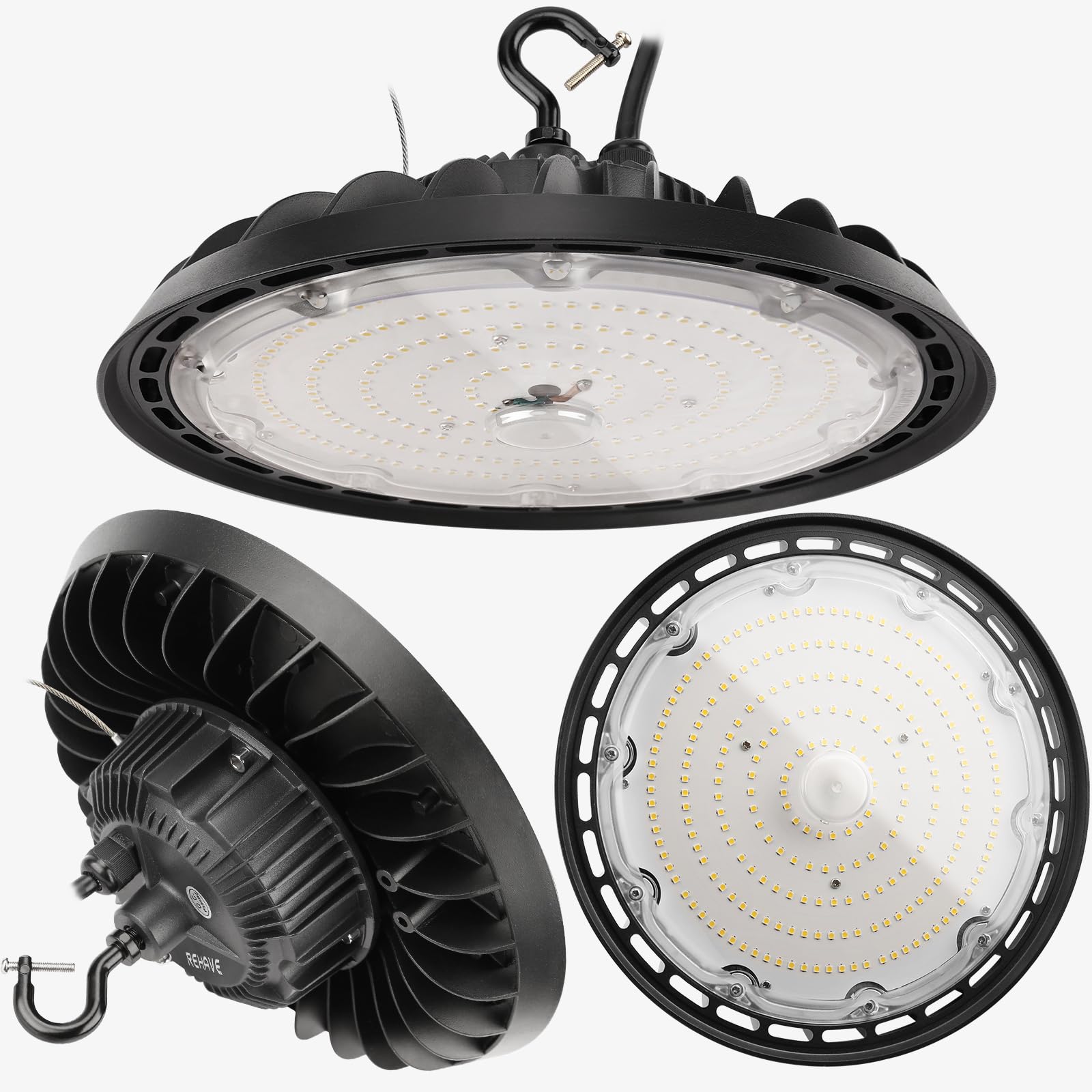 Snapklik.com : LED High Bay Light, Garage High Bay Ceiling Lights, LED ...