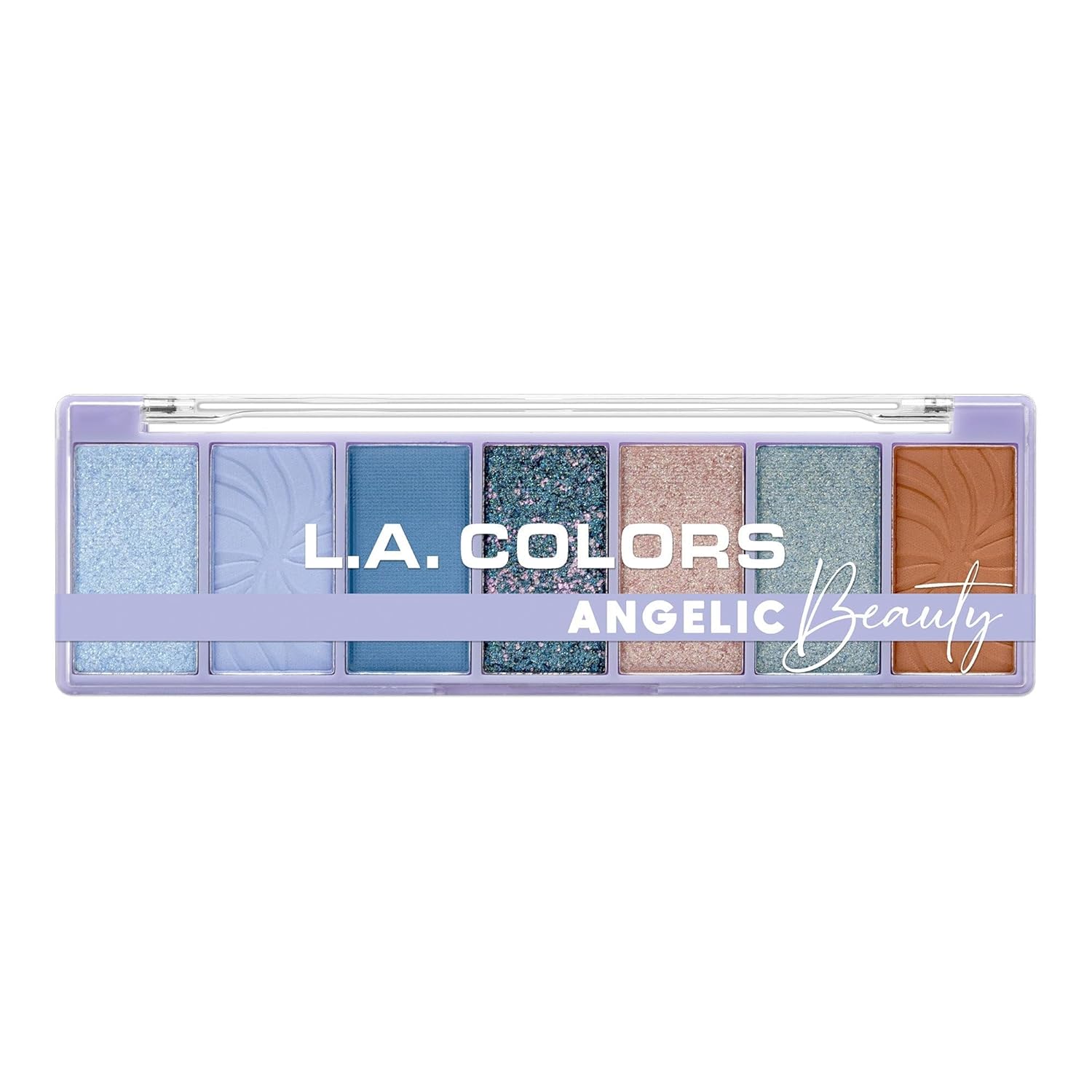 Amazon.com : L.A. COLORS Alluring Beauty 7 Color Eyeshadow Palette ...