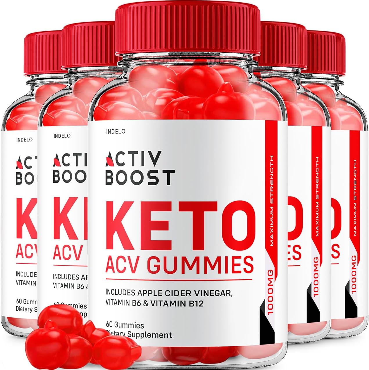 Amazon.com: (5 Pack) Activ Boost Keto ACV Gummies - Activ Boost Keto ...