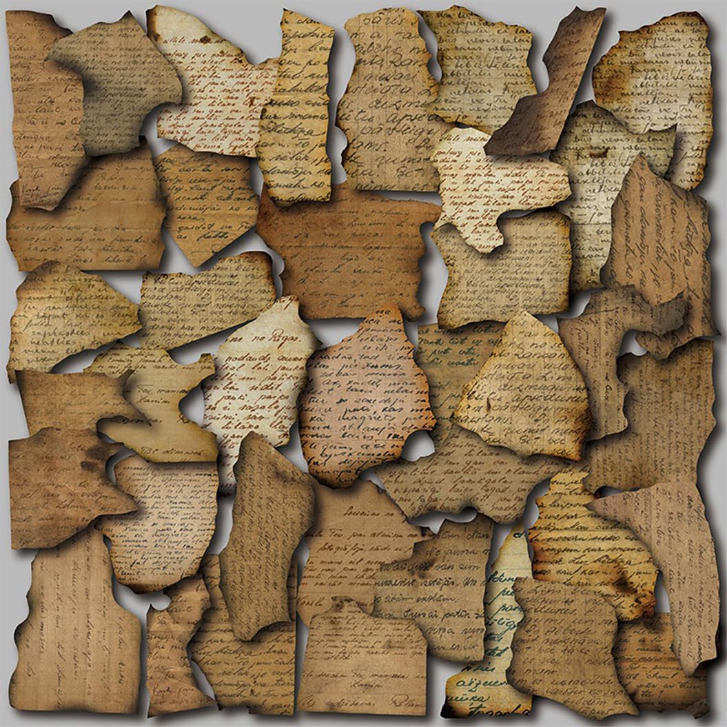 Amazon.com: Vintage Text Sticker Junk Journal Sticker Old Text ...