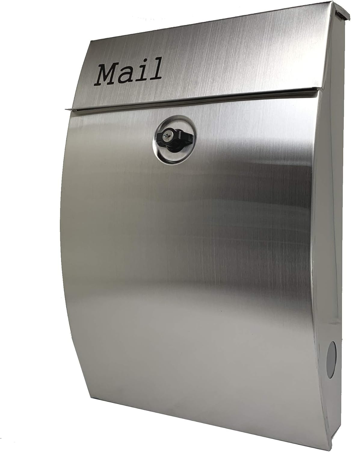 ihome pm25 pm251 mailbox, extra large capacity, silver - Amazon.com