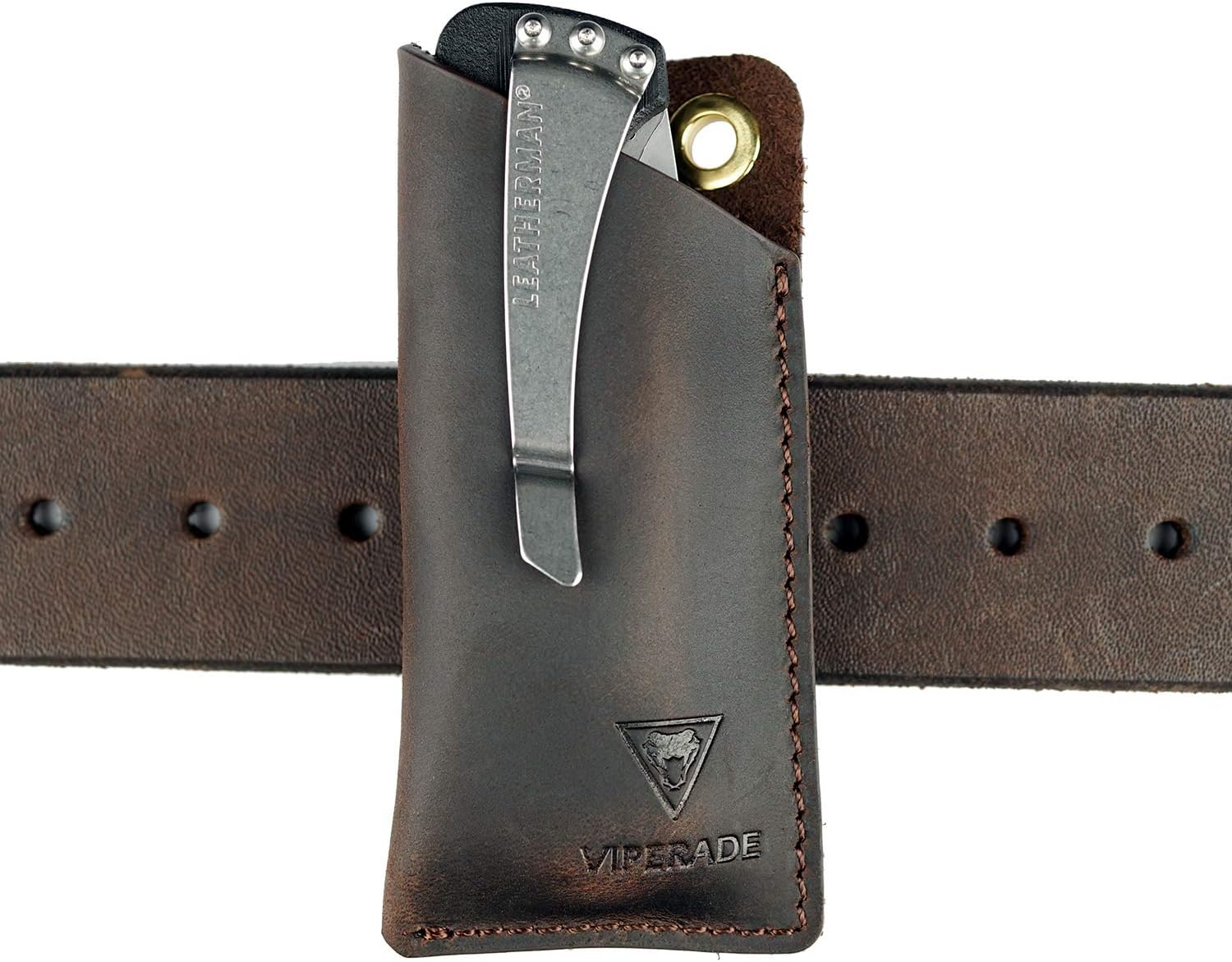 Amazon.com: Topstache Leather Sheath, Handmade Multitool Holster ...
