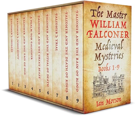 THE MASTER WILLIAM FALCONER MEDIEVAL MYSTERIES BOOKS 1–9 nine ...