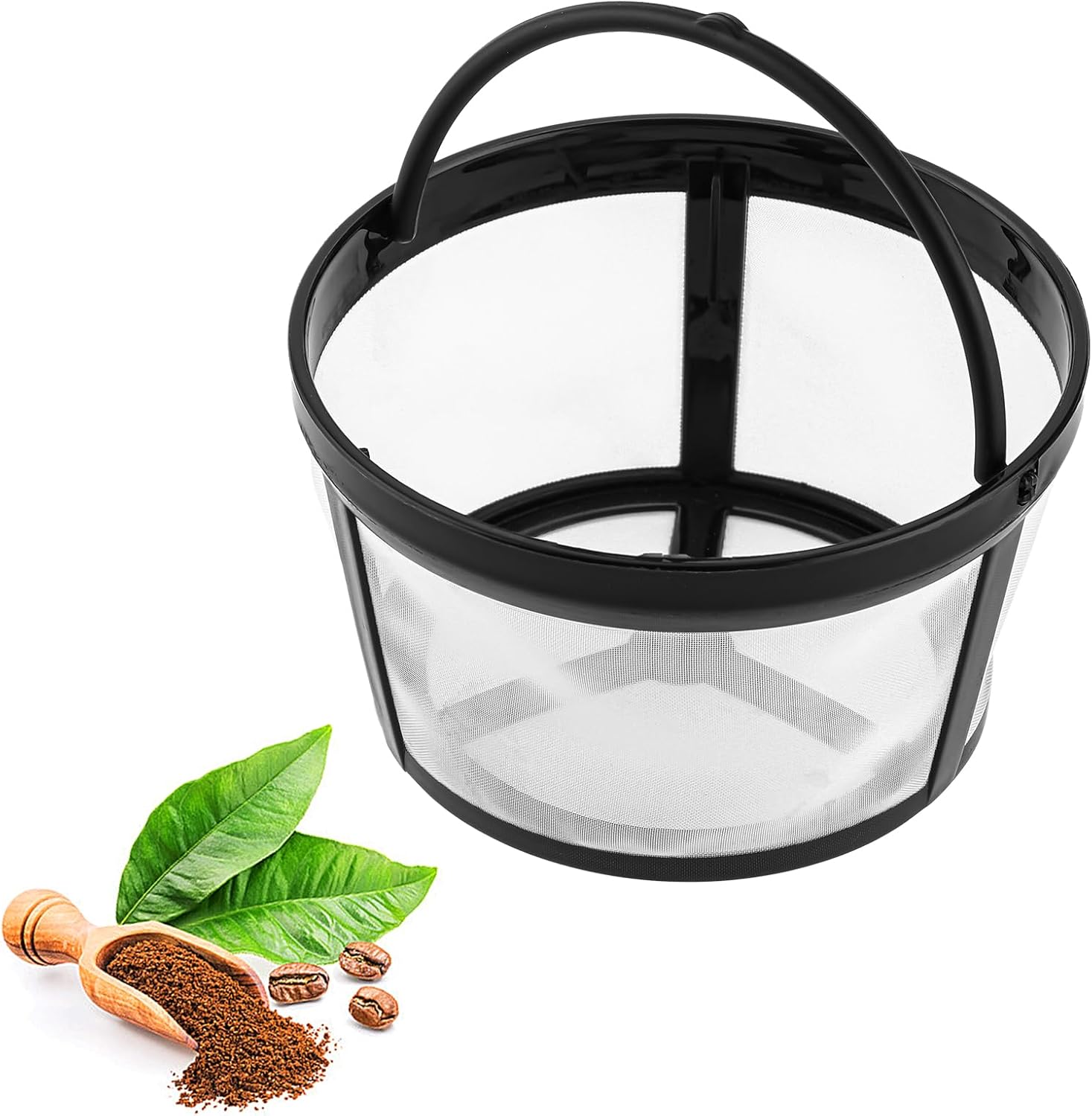 Amazon.com: Prasacco Reusable Coffee Filters 4-8 Cup, Coffee Filter ...