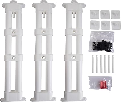 Unipanel Bath Panel Fixing 3 Pack - Universal Fit for All Bath Panels ...