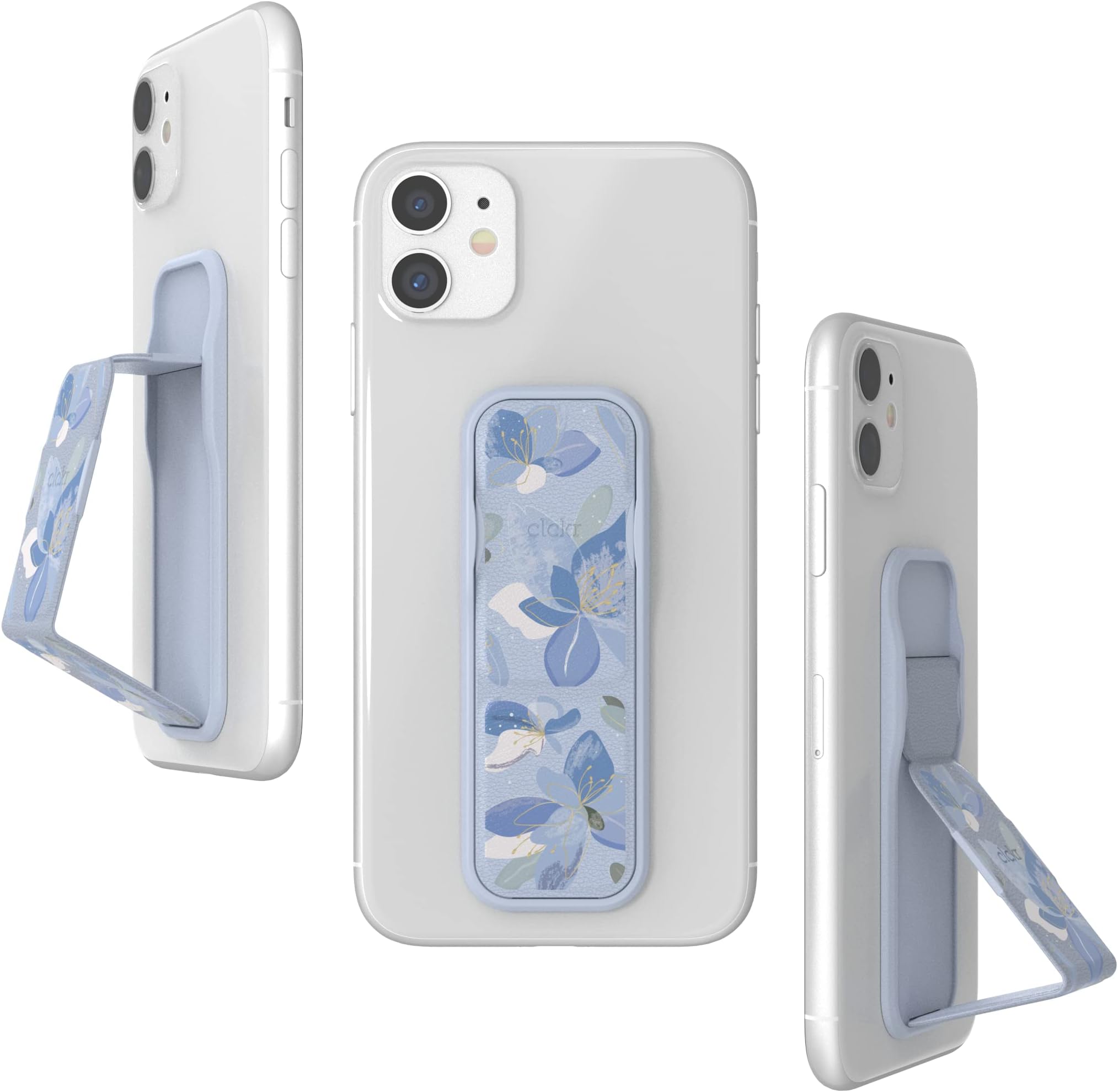 Amazon.com: CLCKR Cell Phone Grip and Expanding Stand, Universal Phone ...