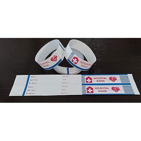 Paper Combines Patient Identification Bands for Medical with Adhesive ...