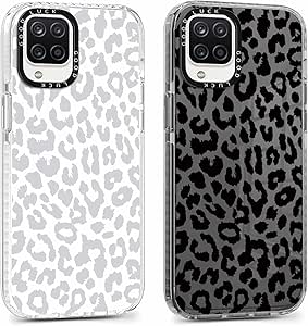 Amazon.com: RUMDEY 2 Pack Cheetah Cases for Samsung Galaxy A12 4G 6.5" Phone Case,Fashion ...