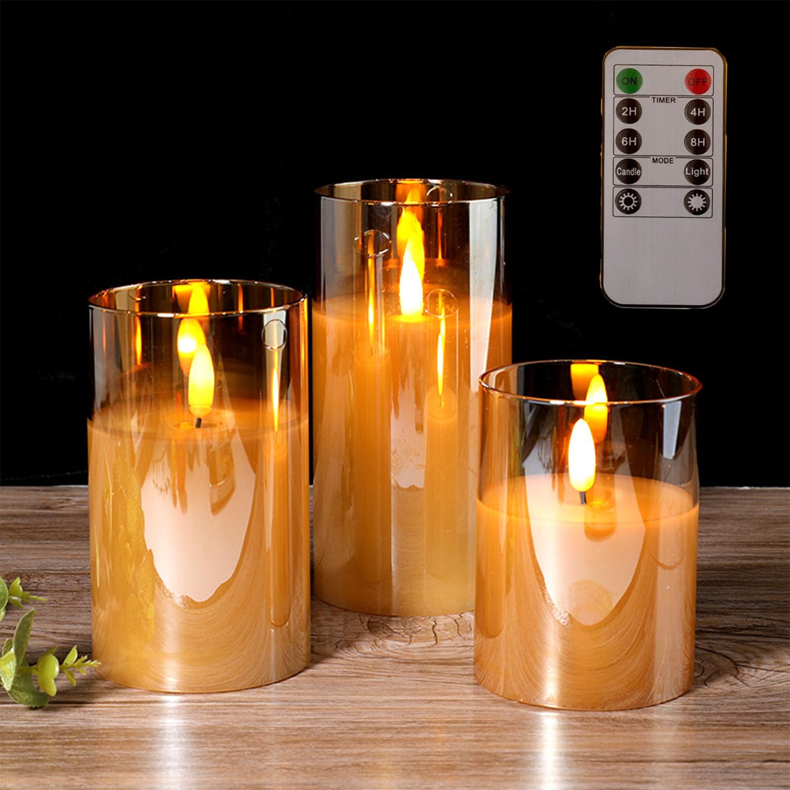 Remote Control Led Candle Set