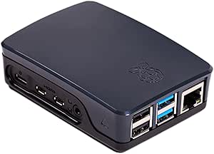 Amazon.com: Raspberry Pi 4 Case - Black/Grey : Electronics