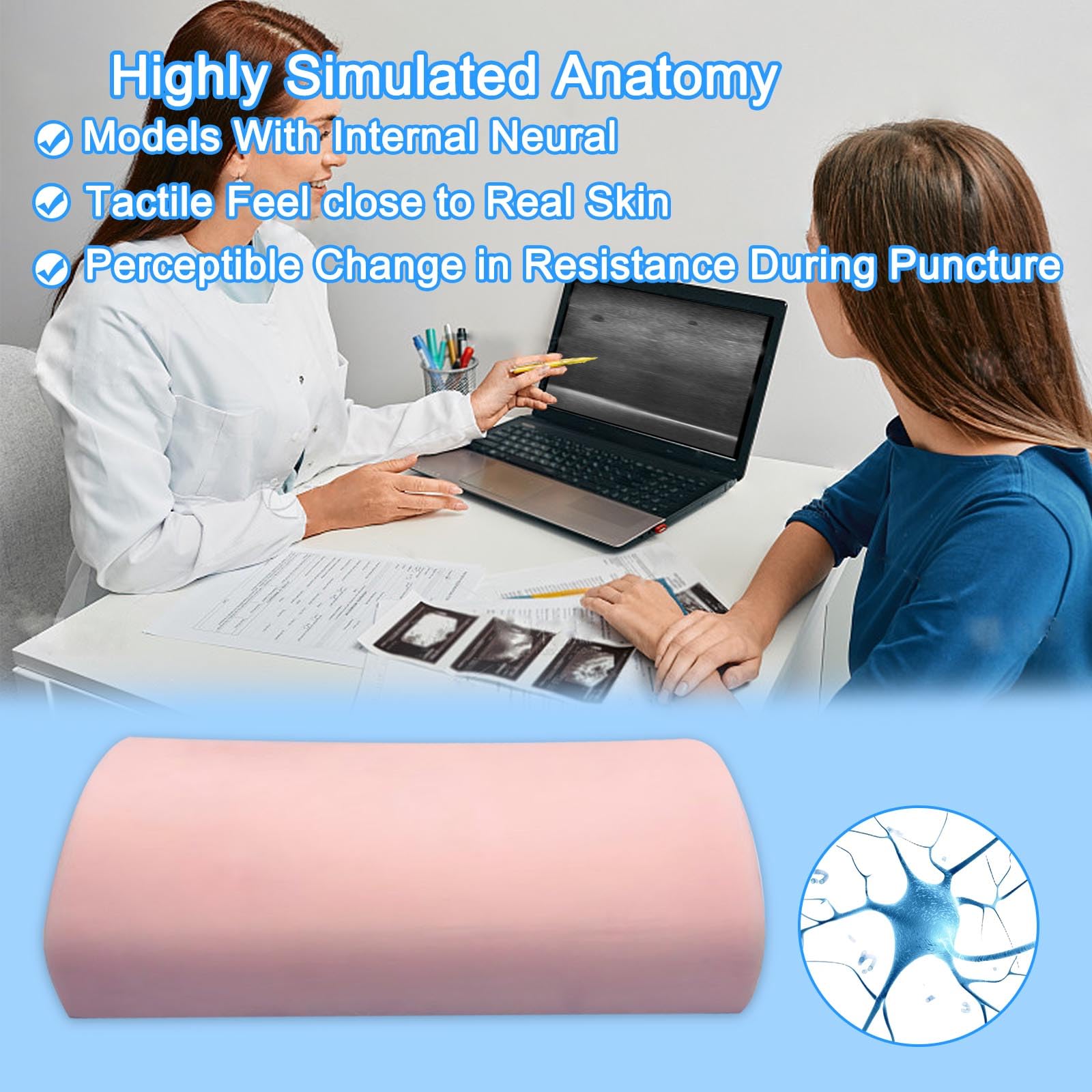 Snapklik.com : Ultrasound-Guided Nerve Block Training Model Nerve Block ...