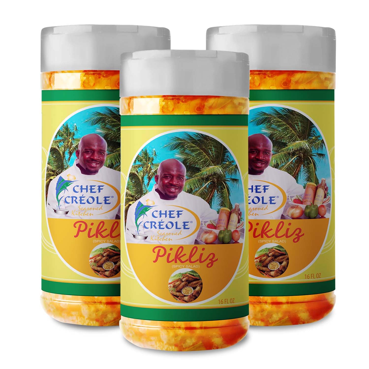 Amazon.com : Chef Creole Pikliz Traditional Haitian Pickled Vegetable ...