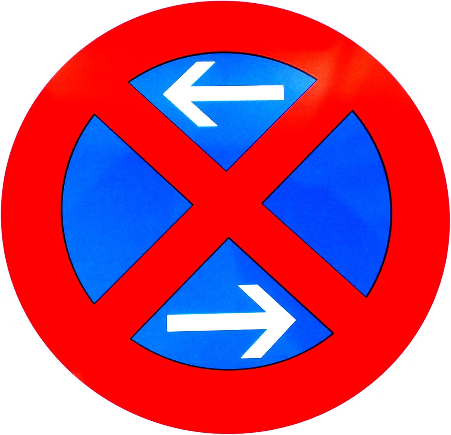 ORIGINAL VERKEHRSZEICHEN Nr. 283-30 HALTEVERBOT 600 mm Ø, RAL-Gütez ...