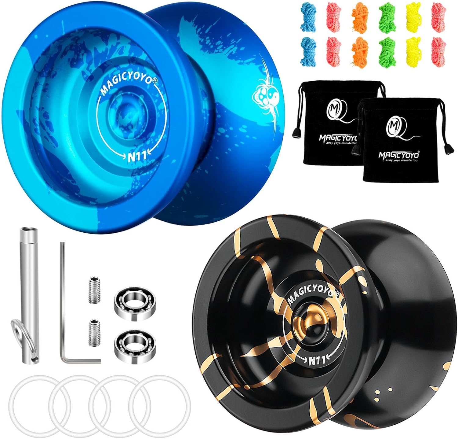 Amazon.com: MAGICYOYO N11 Professional Unresponsive Yoyo Alloy Aluminum ...