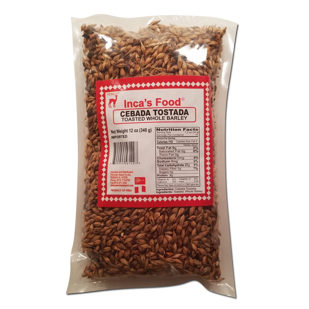 Amazon.com : Inca's Food Cebada Tostada (Toasted Whole Barley) - 12 Oz ...