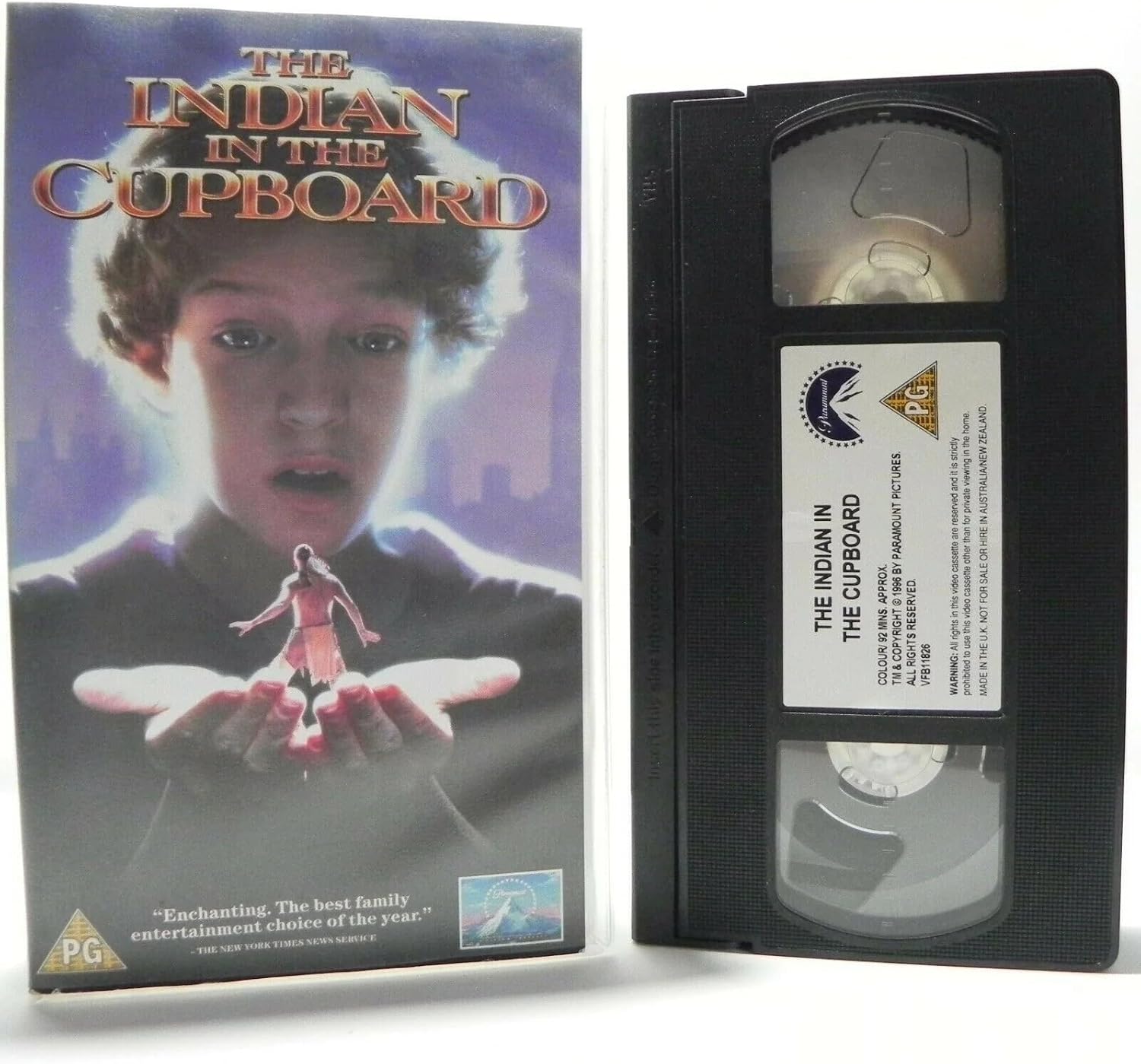 Amazon.com: The Indian in the Cupboard [VHS] : Hal Scardino, Litefoot, Lindsay Crouse, Richard ...