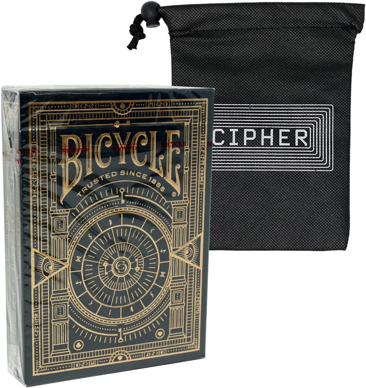 Bicycle Cypher Playing Cards - Cryptography Themed Poker Sized Cards ...