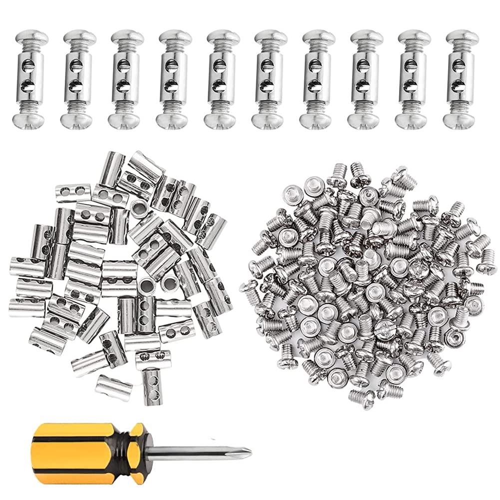 Buy ZACUDA60 PCS Wire Rope Clips Adjustable Wire Rope Clamps 3mm Mental ...