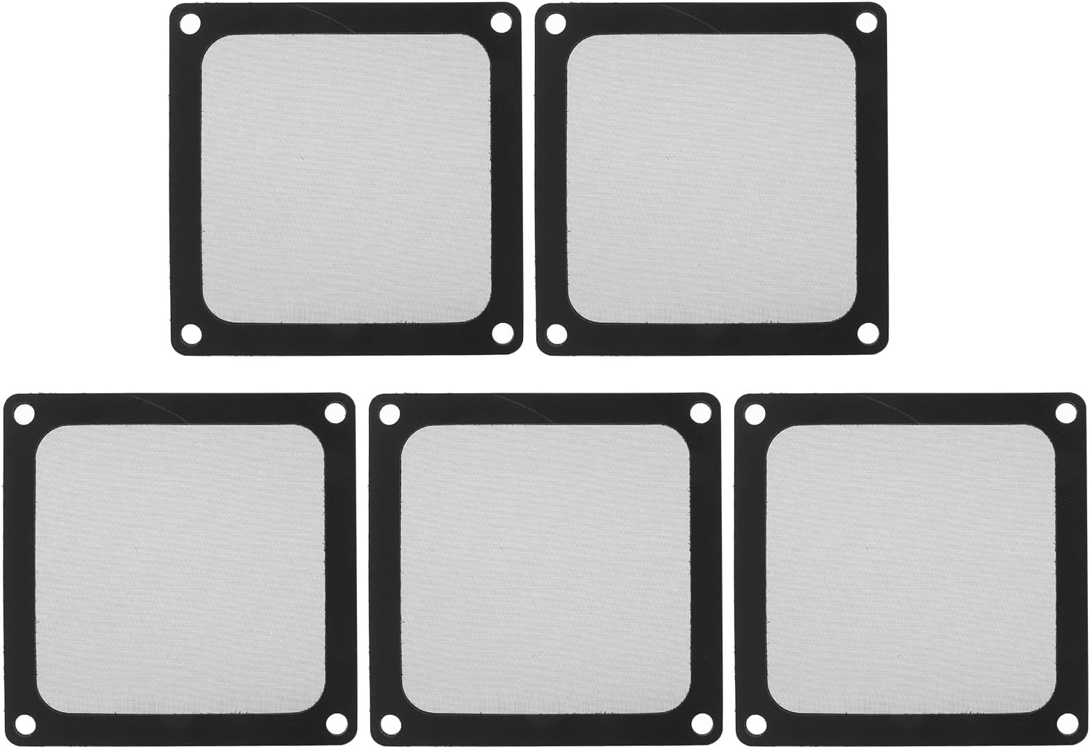 Amazon.com: 5Pcs 80mm PC Cooler Fan Dust Filter, 65% High Ventilation ...