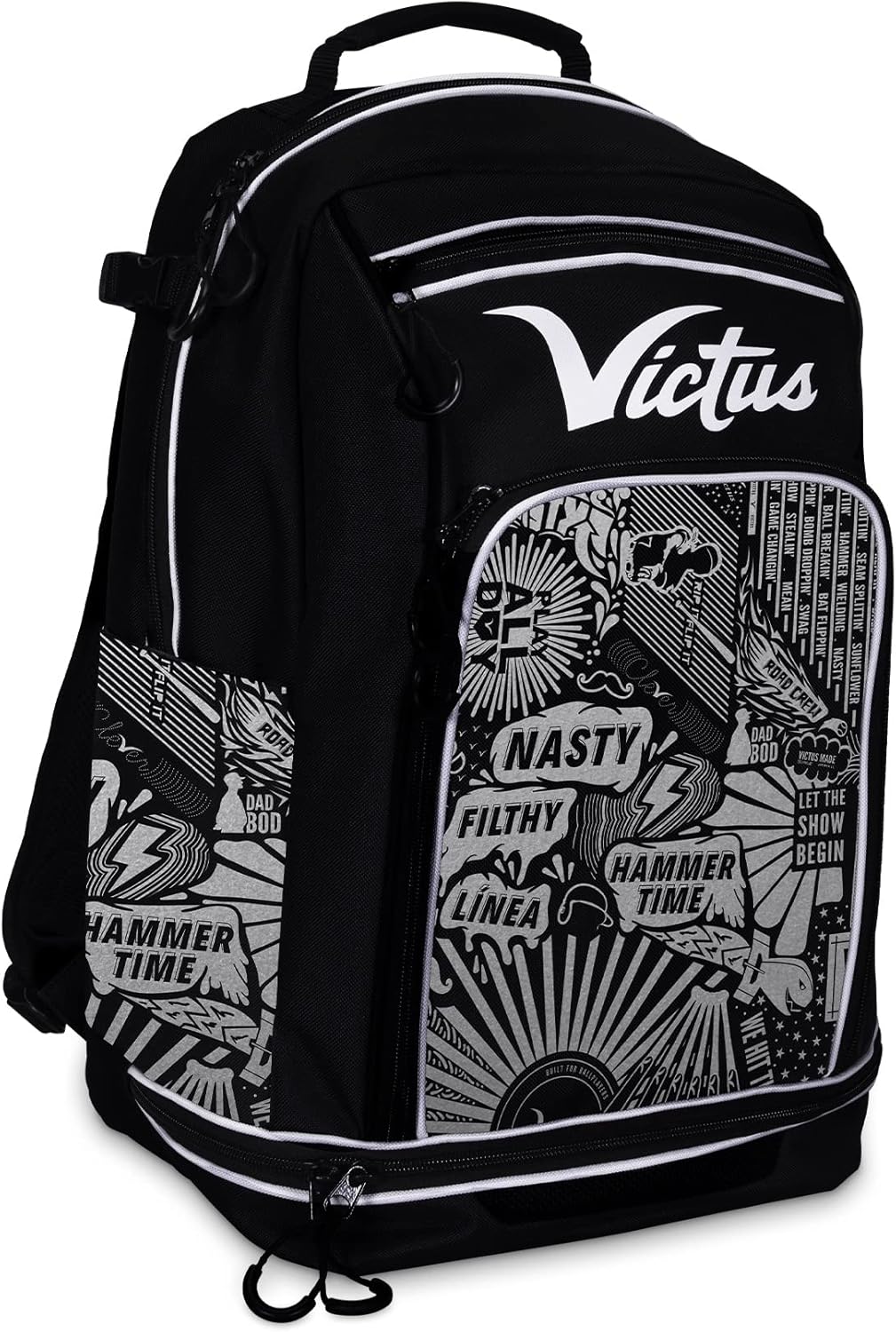 Amazon.com: Victus Sports Victus DNA Baseball BAT Pack, Black/NOX, 13 ...