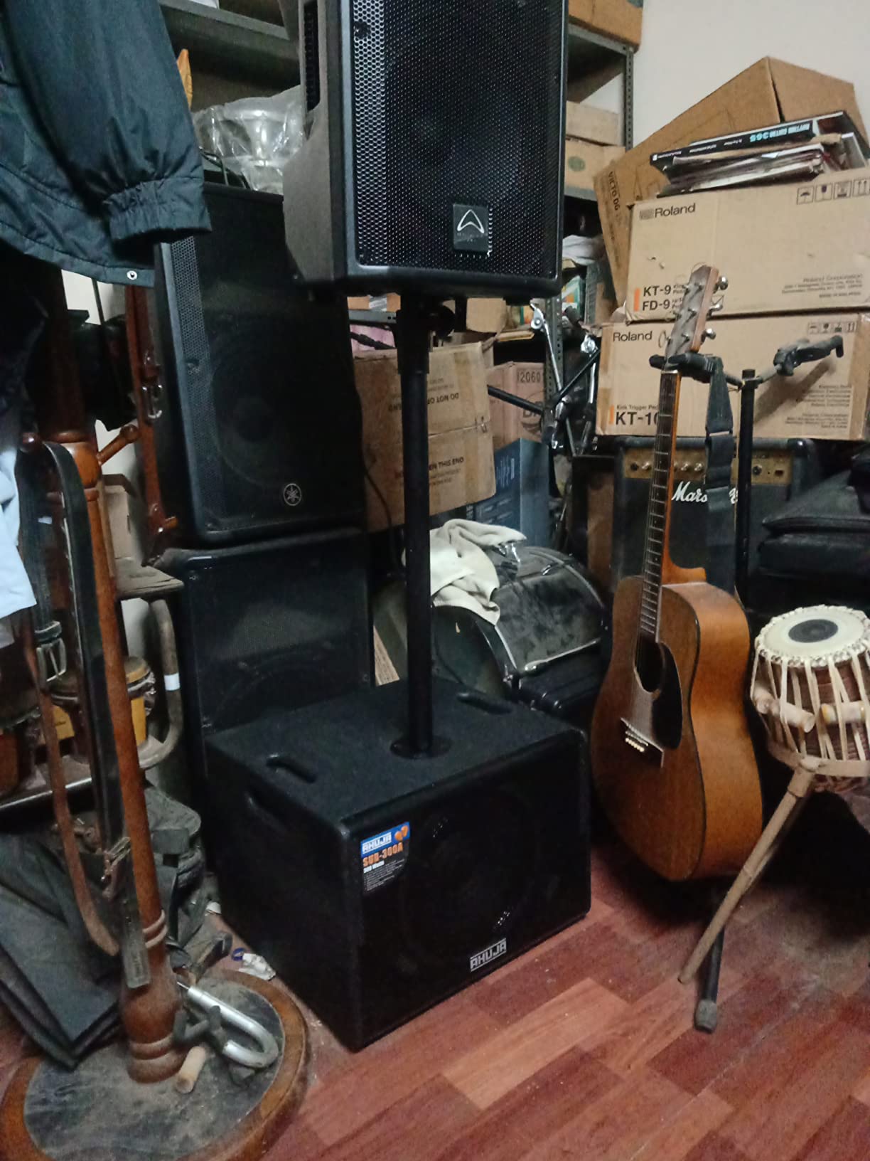 Samson TS20 Satellite Mounting Poles, Black, (SATS20) : Samson Audio ...