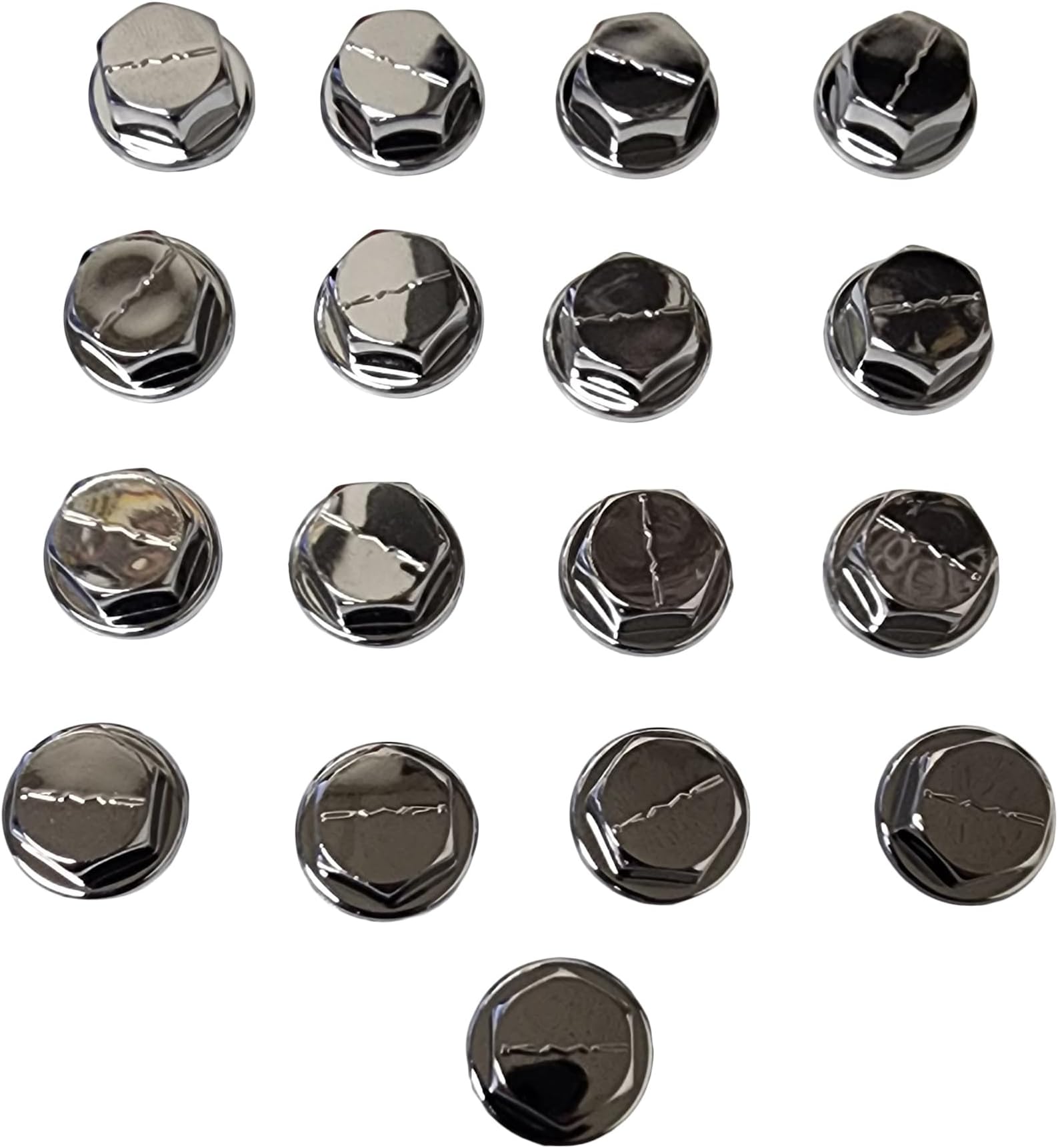Amazon.com: 17pcs XD Series XD775 Wheel Rivets Bolts Chrome Plastic KMC ...