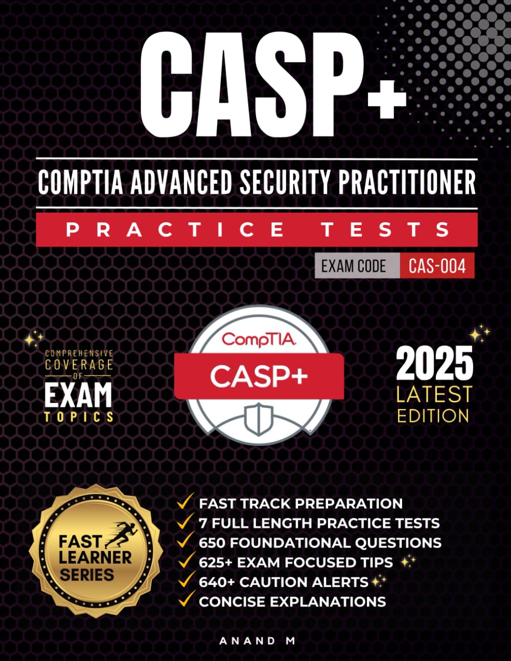 Amazon.com: COMPTIA ADVANCED SECURITY PRACTITIONER (CASP+) | Exam code ...