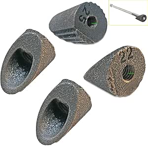 Amazon.com : YehVeh 4 Pack Bike Stem Wedge Nut Replacement Adapter with ...