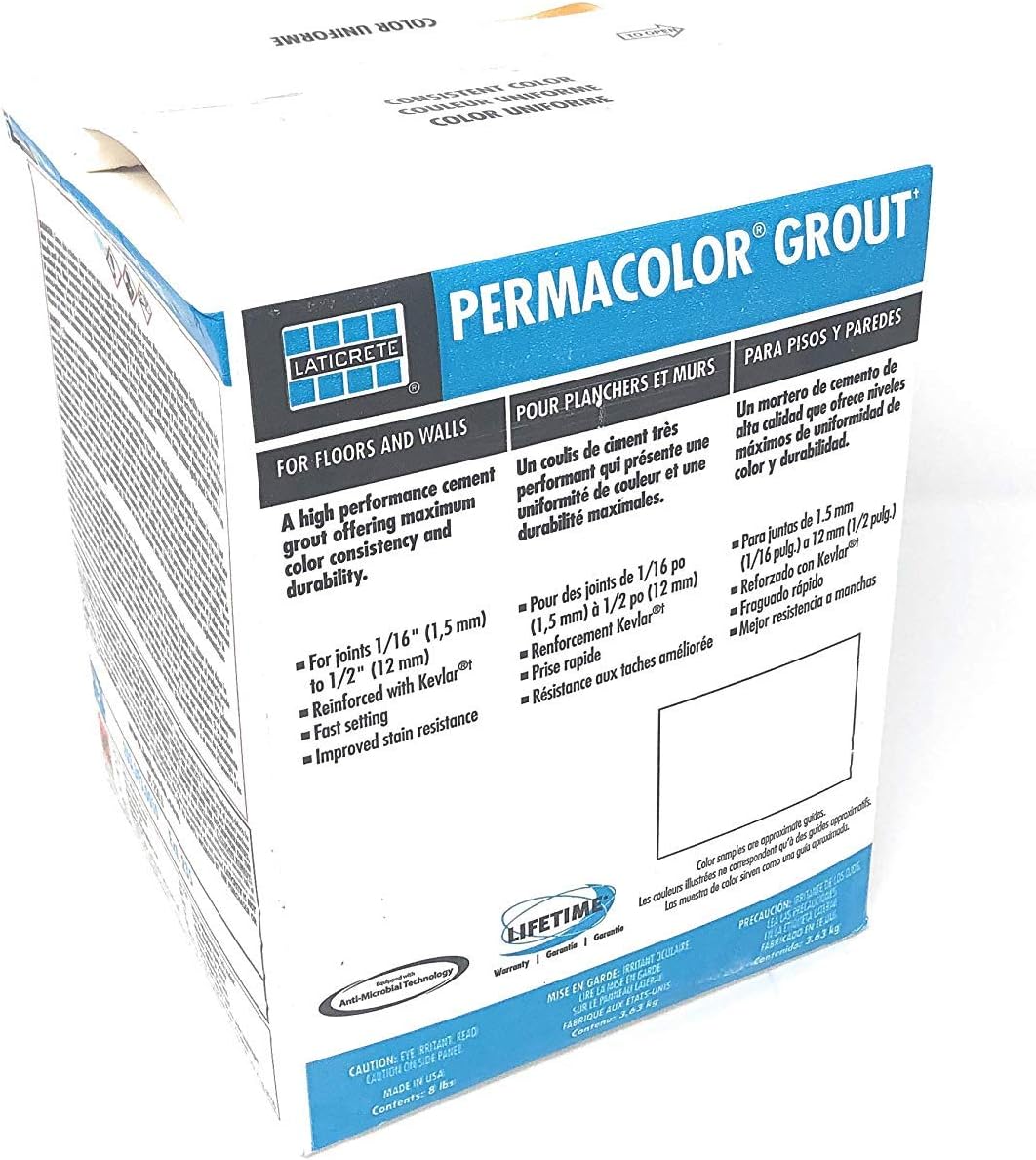 LATICRETE PERMACOLOR Grout Twilight Blue 25LB - Tile Grout - Amazon.com