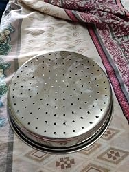 TIARA - LAXMI Hole CHALNI Wheat Strainer Stainless Steel for Kitchen ...