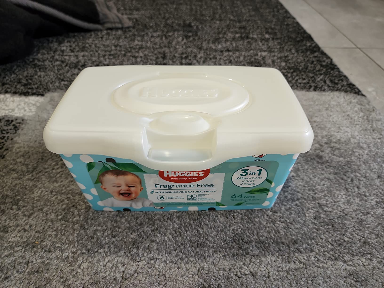Huggies Refillable Baby Wipes Tub 64 Count : Amazon.com.au: Baby