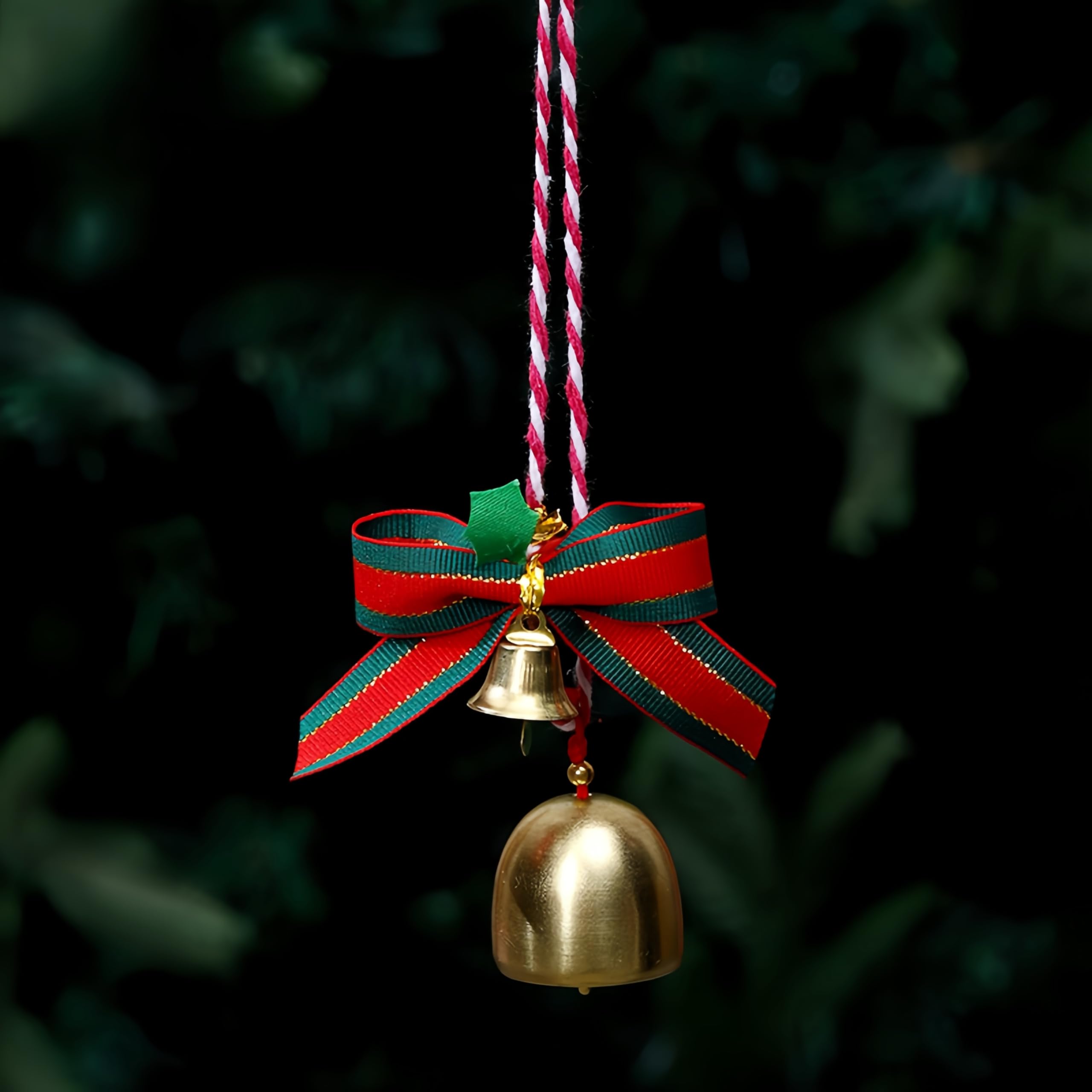 Amazon.com: Christmas Bell Decorations, Christmas Tree Bell Hanging ...