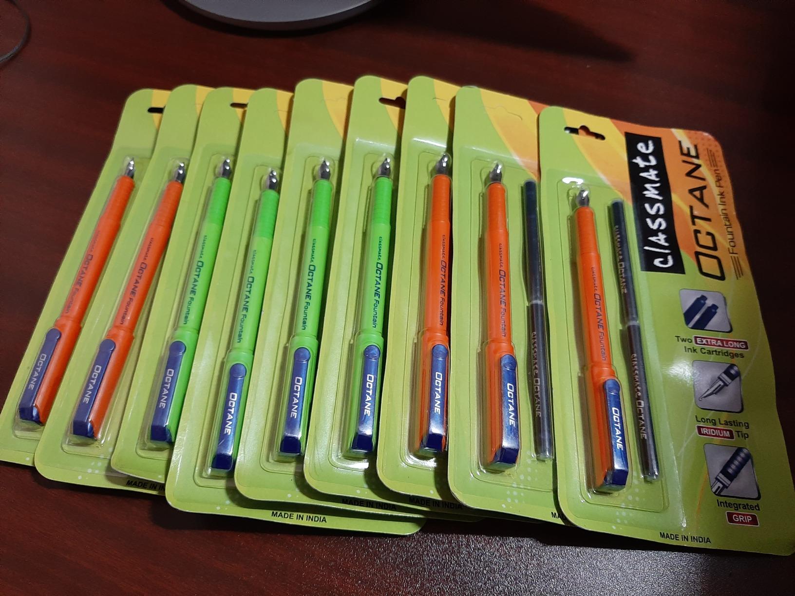 Classmate Octane Fountain Pens (Pack of 10) : Amazon.in: Office Products