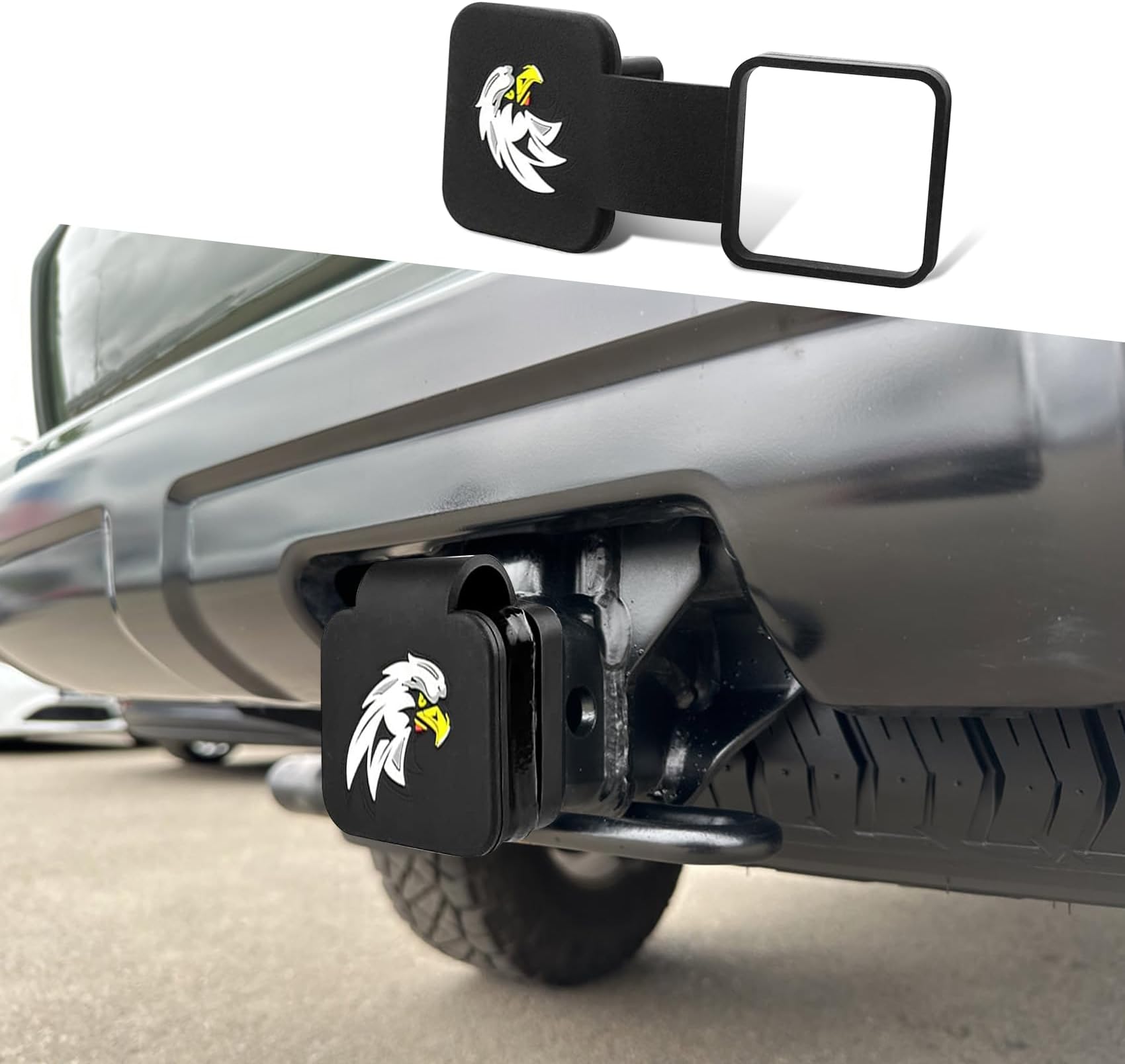 Amazon.com: Sodcay Pack-1 Trailer Hitch Cover, 2" Receiver Tube Hitch ...