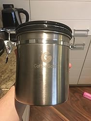 Coffee Gator Coffee Storage - Stainless Steel Tea and Sugar Containers ...