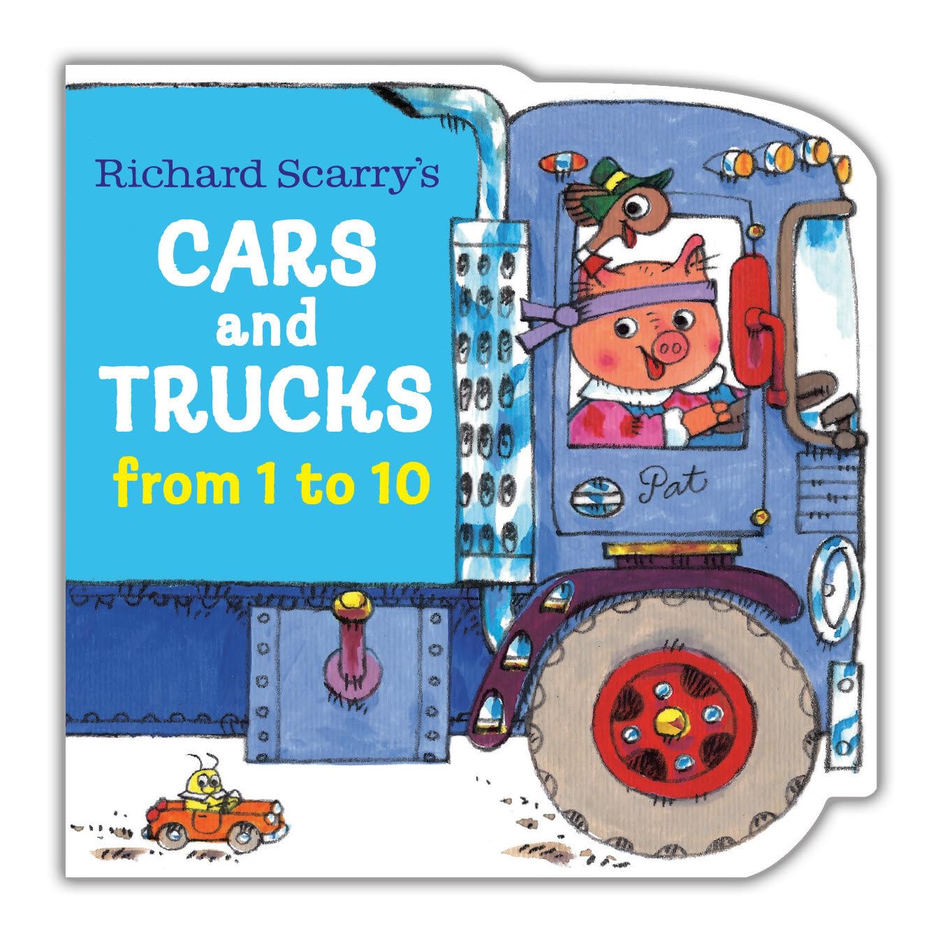 Amazon | Richard Scarry's Cars and Trucks from 1 to 10 (A Chunky Book ...