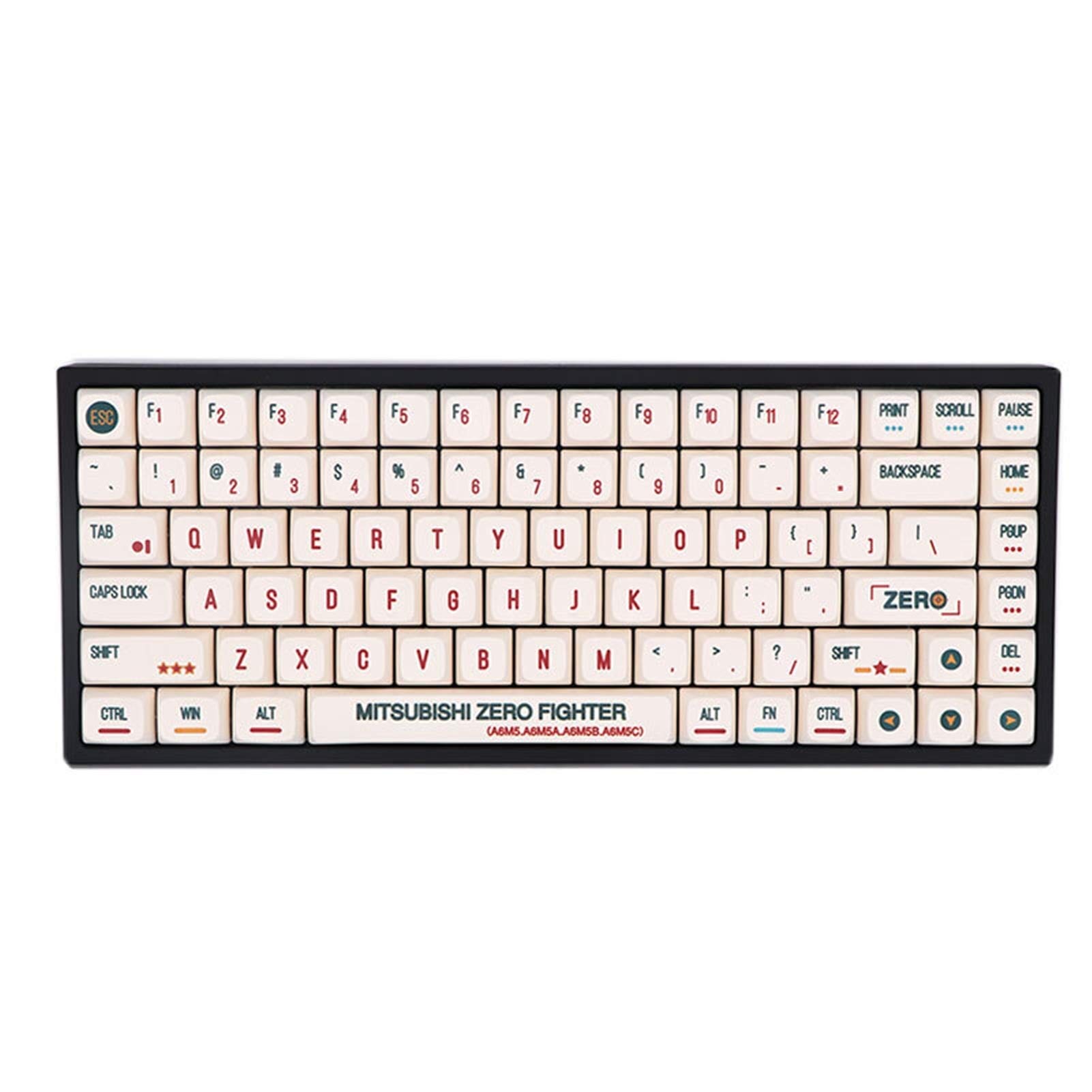 Buy Keycaps 1 Set Keycap Keypro AirPlane Ethermal Dye Sublimation Fonts ...