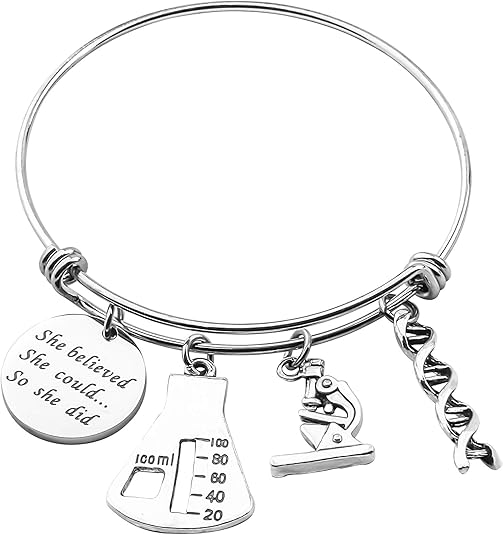 Amazon.com: ENSIANTH Biology Chemistry Bracelet Gift For Science ...