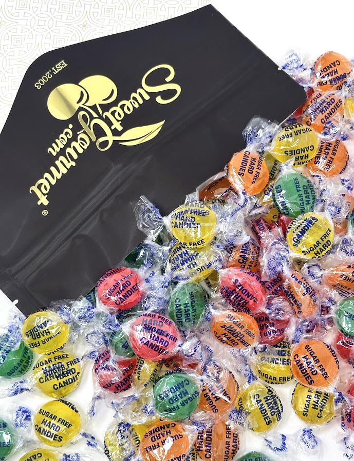 Amazon.com : SweetGourmet Sugar-Free Assorted Fruits Hard Candy | 4 ...