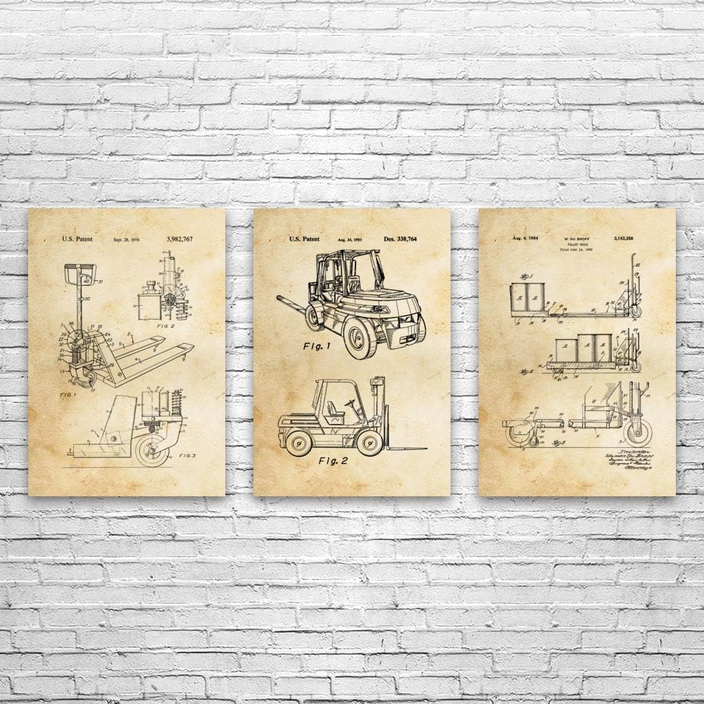 Amazon.com: Warehouse Posters Set of 3 (18x24), Warehouse Art ...