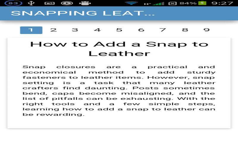 Snapping Leather - App on Amazon Appstore