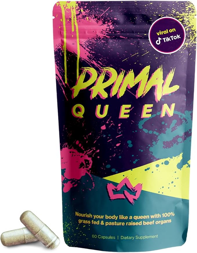 Amazon.com: Primal Queen Female-Optimized Beef Organ Superfood ...