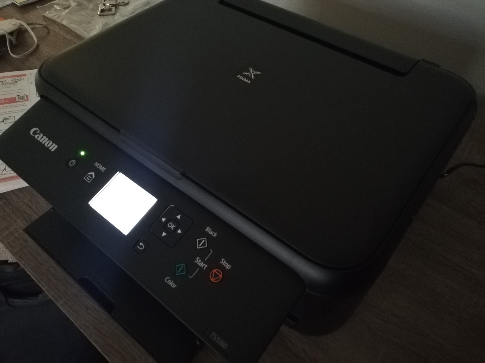 Canon PIXMA Home TS5160 Printer Office Product, TS5160BK, Black ...